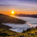 dawn (【Noun】the time of morning when light first begins to appear in ...