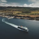 mainland (【Noun】the main area of land of a country ) Meaning, Usage ...