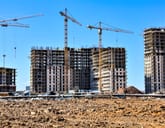 redevelopment (【Noun】the construction of new buildings, typically after ...