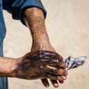 grease (【Noun】a thick, oily substance, especially one used in machines ...