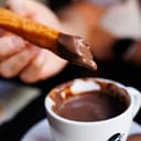 dunk (【Verb】to dip food in liquid before eating it ) Meaning, Usage ...