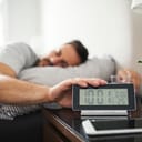 snooze (【Verb】to pause and delay an alarm for a short period of time ...
