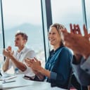 uplifting (【Adjective】making a person feel happy, hopeful, or ...