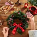 wreath (【Noun】a decorative arrangement of flowers and leaves in the ...
