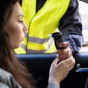 breath test (【Noun】a test in which a driver is made to blow into a ...