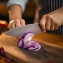 sharp (【Adjective】having a point or edge that is able to cut or pierce ...