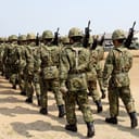 military (【Adjective】relating to soldiers or armed forces ) Meaning ...