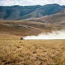 rally (【Noun】a race for cars, motorcycles, etc. on public roads or land ...