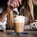 whipped (【Noun】(of cream, eggs, etc.) beaten until it is frothy ...