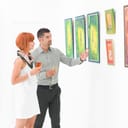 exhibition (【Noun】a public display of works of art or other objects ...