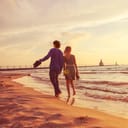 shore (【Noun】the area where land touches a body of water ) Meaning ...