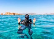 surface (【Verb】to come or return to the surface of a body of water ...