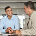 check-in (【Noun】an act of contacting or meeting with someone ) Meaning ...