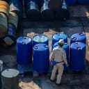 barrel (【Noun】a large, round container ) Meaning, Usage, and Readings ...
