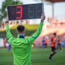 stoppage time (【Noun】extra time that is added at the end of a game to ...