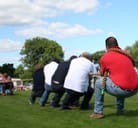 give in (【Phrasal Verb】to stop fighting or arguing, or admit that one ...