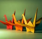 fold (【Verb】to bend an object so that one part of it covers another ...