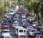 congested (【Adjective】(of a place or road) so full of cars or people ...