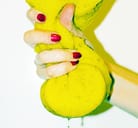 absorb (【Verb】to take in a substance, such as a liquid, gas, etc ...