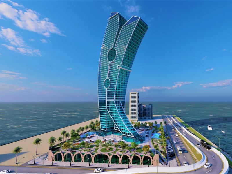 Artist Plans Clothespin-Shaped Tower in Dubai | Engoo Daily News
