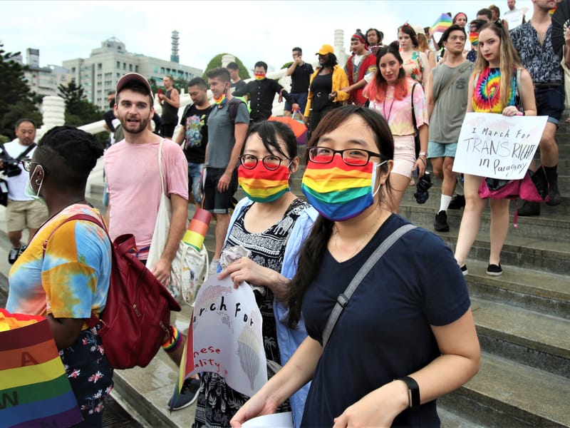 Taiwan Parade Celebrates LGBT Pride, Virus Success | Engoo Global Daily ...