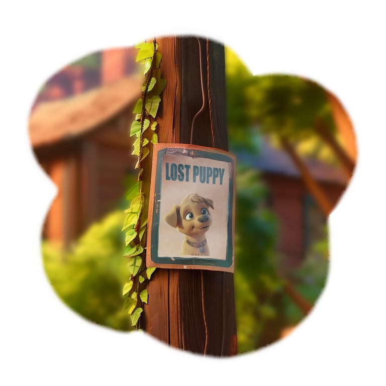 lost puppy question answer