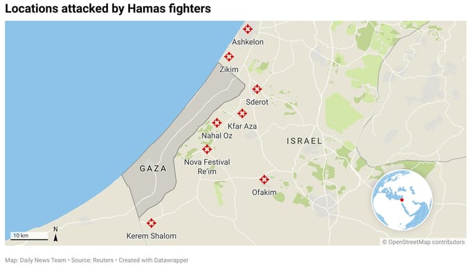 Israel Declares War After Surprise Hamas Attack | Engoo 每日新聞