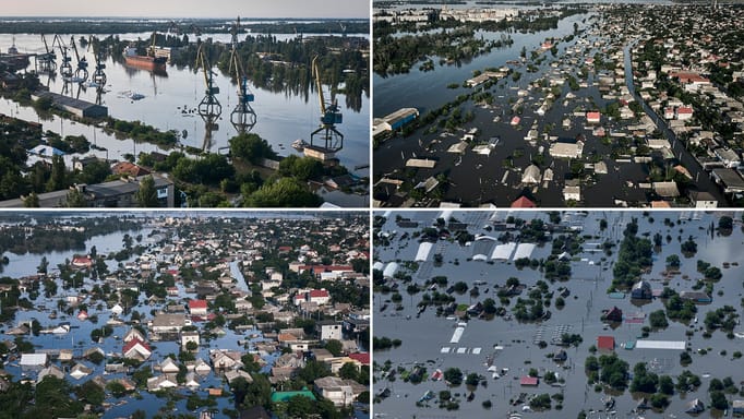 Ukraine Rushes Aid to Flooded Areas After Dam Collapse | Engoo Daily News