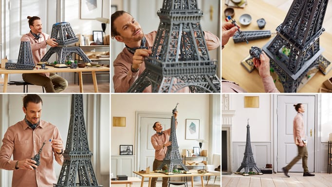 Lego Releases 10,000-Piece Eiffel Tower Set | Engoo 每日新闻