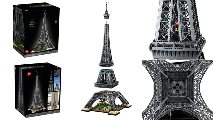 Lego Releases 10,000-Piece Eiffel Tower Set | Engoo 每日新闻