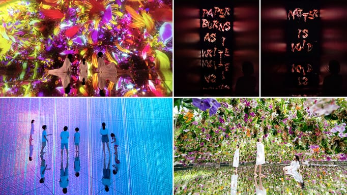 Explore the Digital Art Museum teamLab Planets Tokyo | Engoo Daily News