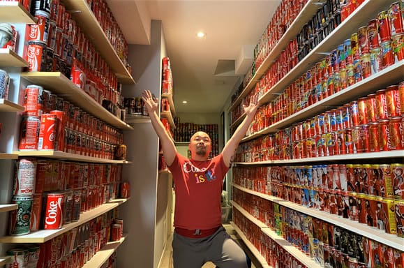 Canadian Breaks World Record for Coke Can Collection | Engoo Daily News