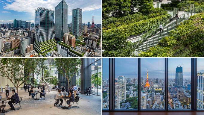 Tokyo's 'Vertical Garden City' Nears Completion | Engoo Daily News