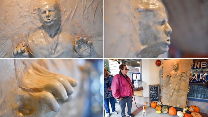US Bakers Make Han Solo Sculpture from Bread | Engoo 데일리뉴스