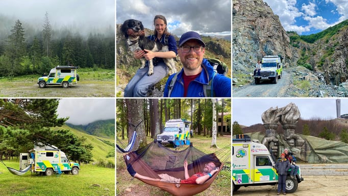 Meet the Couple Traveling the World in an Ambulance | ข่าวประจำวัน Engoo