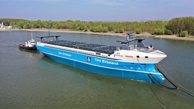 First Autonomous, Zero-Emission Container Ship to Set Sail | Engoo ...