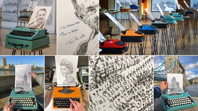 Typewriter Artist 'Blown Away' by Tom Hanks' Message | Engoo 每日新聞