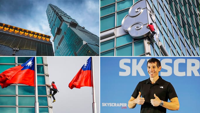 Climber Ascends Taipei 101 Without Ropes | Engoo Daily News