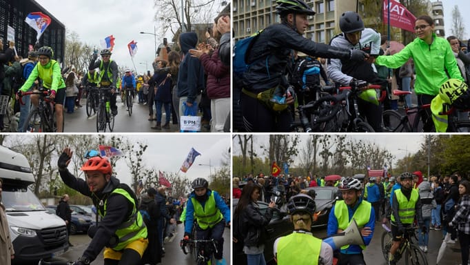 Serbian Students Cycle to EU Seeking Justice | Engoo 每日新闻