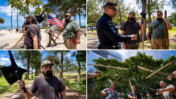 Surfboards and Halberds? Hawaii Loosens Weapons Laws | DMM英会話 デイリーニュース