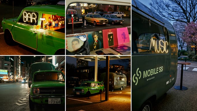 Mobile Bar Brings Drinks and Music Around Tokyo | Engoo Daily News