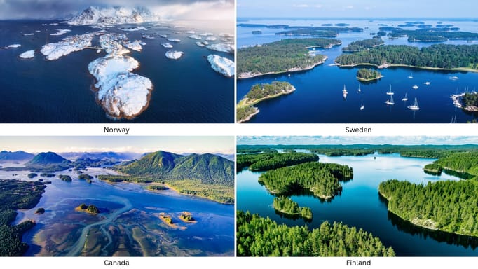 Crumbs in the Sea: The Countries with the Most Islands | Engoo Daily News