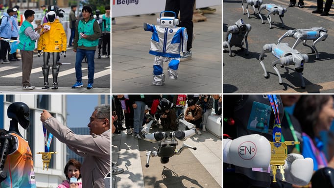 Humanoid Robots Race Humans in China Half-Marathon | DMM英会話 デイリーニュース