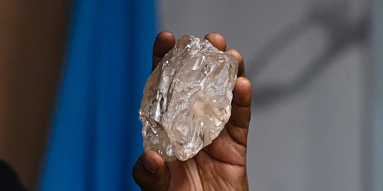 Huge Botswana Diamond is Biggest Found Since 1905 | Engoo Daily News