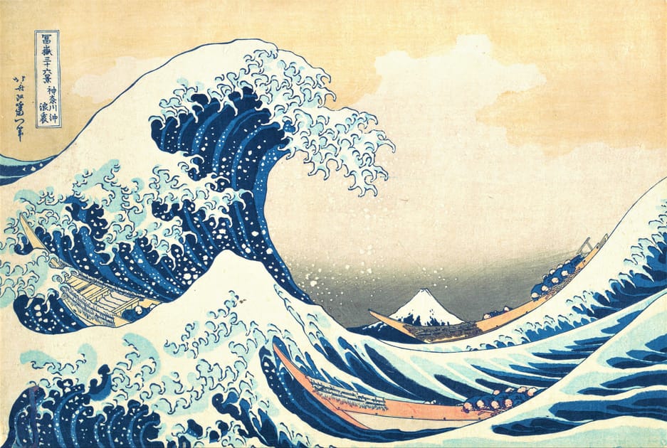 Hokusai's Great Wave Print Sells for $2.76 Million | Engoo 每日新聞