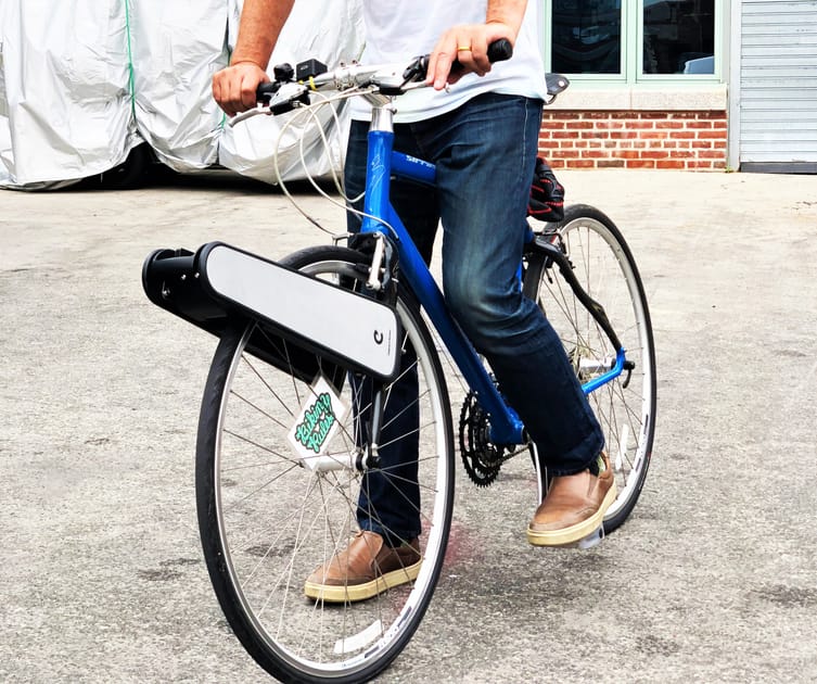 Make Your Bicycle Electric with This Portable Motor | Engoo Daily News