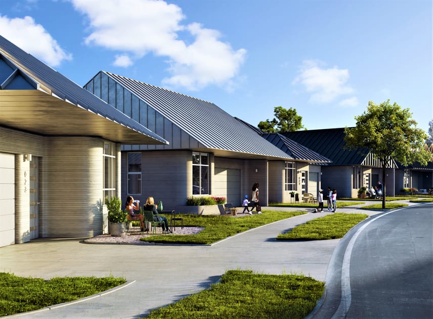 100-Home Community Being 'Printed' in Texas | Engoo Daily News