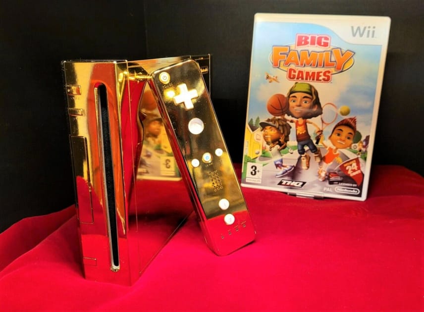 Gold Wii Made for the Queen on Ebay for $300,000 | ข่าวประจำวัน Engoo