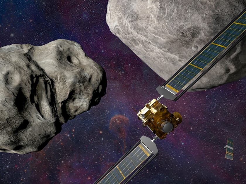 Nasa Successfully Crashes Test Spacecraft Into Asteroid Engoo 每日新聞