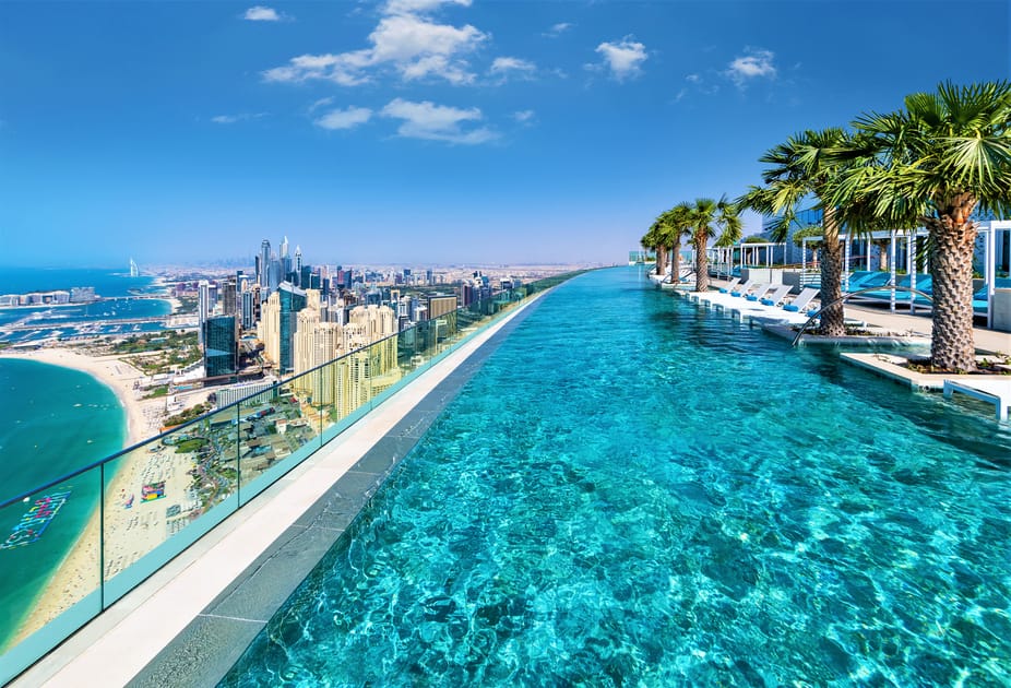 Dubai Builds World's Highest Outdoor Infinity Pool | Engoo Daily News
